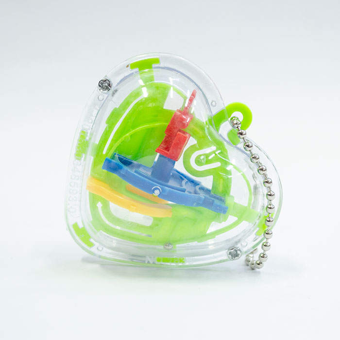 mini 3D maze heart TT TOYS - Perucubos